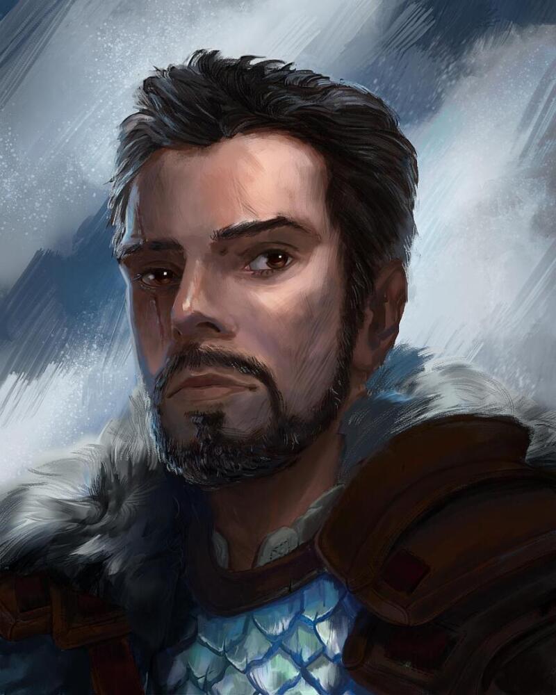 RPG Portraits | Anebarone illustration
